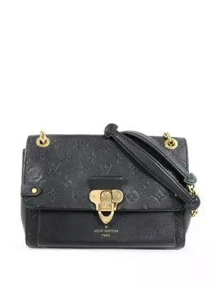 LOUIS VUITTON Vavin Pm Monogram Empreinte Shoulder Bag - Black