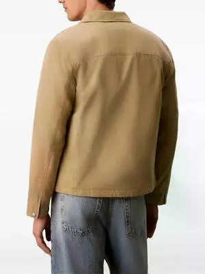 Calvin Klein Logo-patch Zip-up Jacket