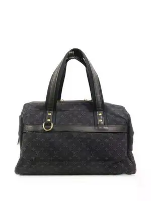LOUIS VUITTON Mini Gm Josephine Monogram Lin Tote Bag - Blue