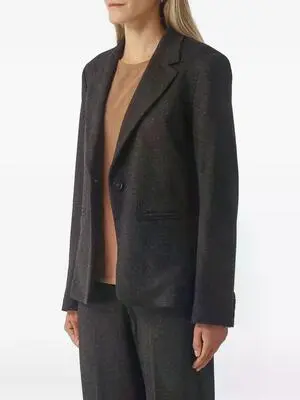 Max Mara Single-breasted Notched-lapels Blazer