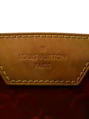 LOUIS VUITTON Monogram Vernis Brea Tote Bag - Red