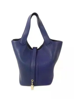 Hermès Pm Picotin Tote Bag - Blue