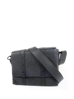 LOUIS VUITTON Taurillon Trunk Monogram Crossbody Bag