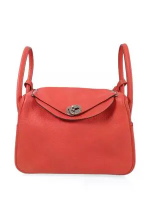 Hermès 2018 26 Lindy Shoulder Bag - Red