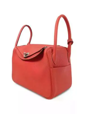 Hermès 2018 26 Lindy Shoulder Bag - Red