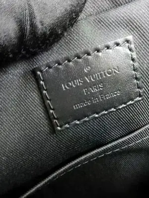 LOUIS VUITTON Trio Messenger Monogram Eclipse Clutch Bag
