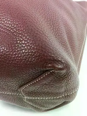 Hermès Double Sens Clemence Leather Tote Bag - Brown