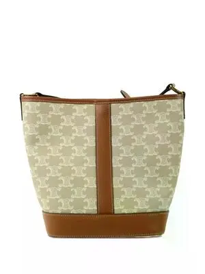Celine Triomphe Bucket Bag - Neutrals