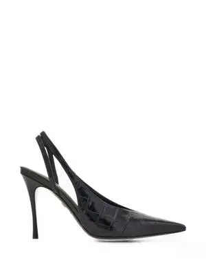 FERRAGAMO Stiletto Slingback - Black