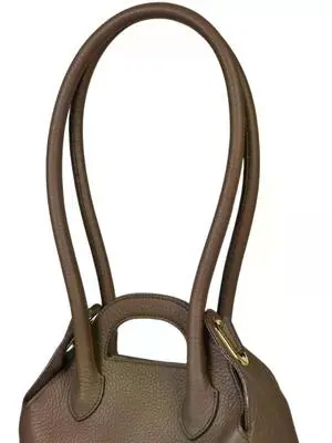 MASU Leather Shoulder Bag - Brown