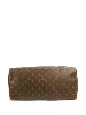 LOUIS VUITTON Speedy 40 Monogram Tote Bag - Brown