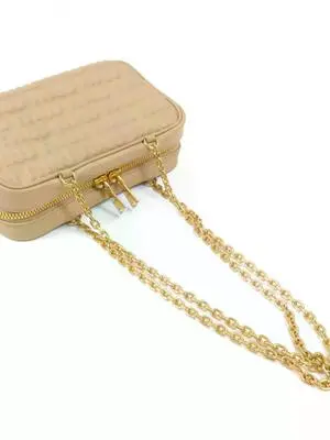 Miu Miu Softy Logo Chain Shoulder Bag