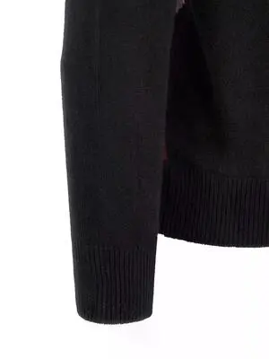 BALLANTYNE Diamond Intarsia Cardigan