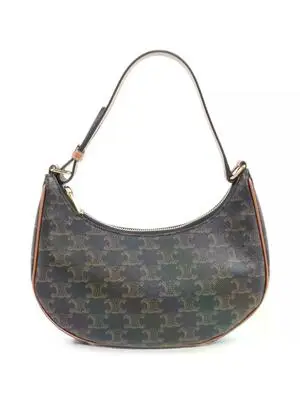 Celine Triomphe Ava Shoulder Bag - Black