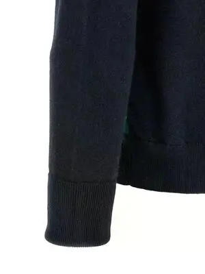 BALLANTYNE Intarsia Diamond-pattern Cardigan