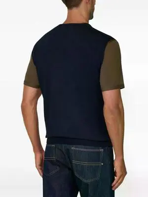 Boggi Milano Waistcoat In Extrafine Merino-wool
