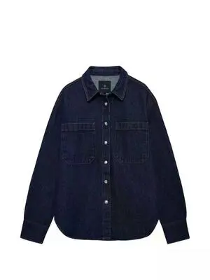ANINE BING Samy Shirt - Blue