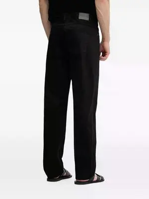 LINDBERGH Logo-patch Straight-leg Jeans