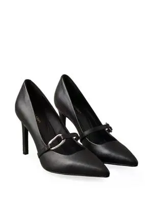 Calvin Klein Pointed-toe Buckled Pumps