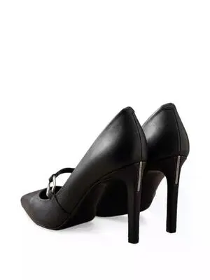 Calvin Klein Pointed-toe Buckled Pumps