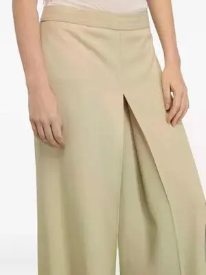 SEMICOUTURE Gala Pleated Palazzo Pants