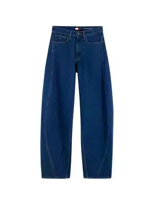 Tommy Hilfiger Ella High-rise Barrel Jeans - Blue