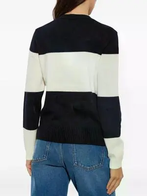 A.p.c. Amelle Striped Wool Sweater