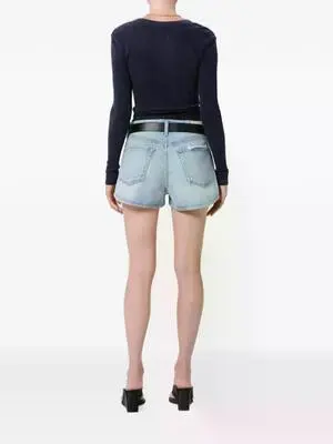 Citizens Of Humanity Abita Mid-rise Denim Shorts