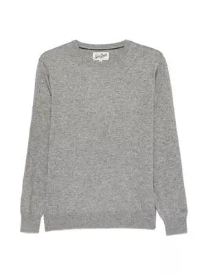 MC2 SAINT BARTH Crew-neck Wool Sweater - Grey