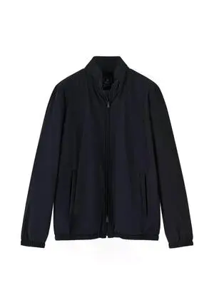 Boggi Milano Bomber In Technical Fabric B Tech - Blue
