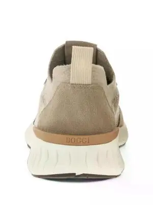 Boggi Milano Willow Trainers In Wool Blend