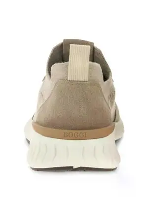 Boggi Milano Willow Trainers In Wool Blend - Neutrals