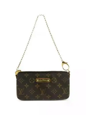 LOUIS VUITTON Mm Monogram Pochette Milla Shoulder Bag