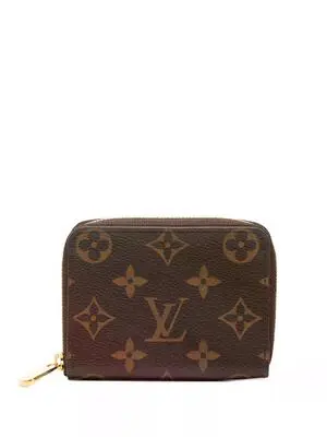 LOUIS VUITTON 2021-2026 Monogram Zippy Coin Purse Small Wallets - Brown