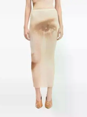 JEAN PAUL GAULTIER The Long Face Skirt