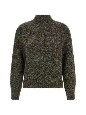 Agnona Bouclé High-neck Sweater