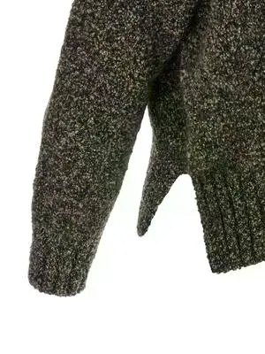 Agnona Bouclé High-neck Sweater