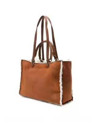 ERMANNO FIRENZE Small Barbara Embroidered Tote Bag