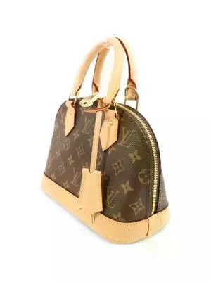 LOUIS VUITTON Bb Alma Monogram Canvas Tote Bag