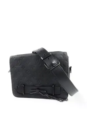 LOUIS VUITTON Monogram Taurillon Steamer Messenger Bag