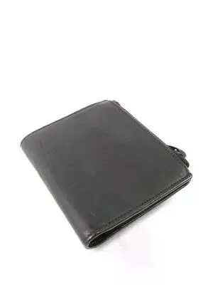 Saint Laurent Cassandre Crocodile-embossed Wallet