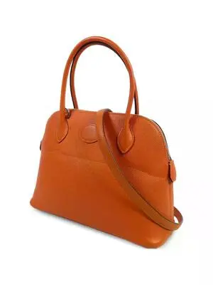 Hermès Bolide 27 Leather Tote Bag - Orange