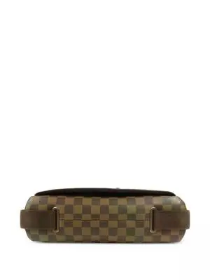 LOUIS VUITTON Mm Brooklyn Damier Messenger Bag - Brown