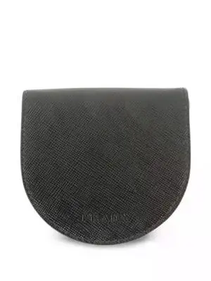 Prada Saffiano Leather Coin Purse - Black