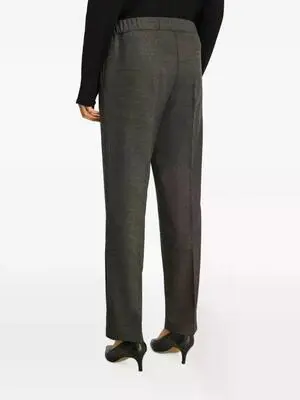 SEMICOUTURE Alfie Elasticated Pressed-crease Trousers