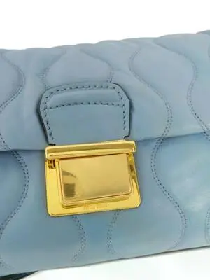 Miu Miu Quilted Leather Shoulder Bag