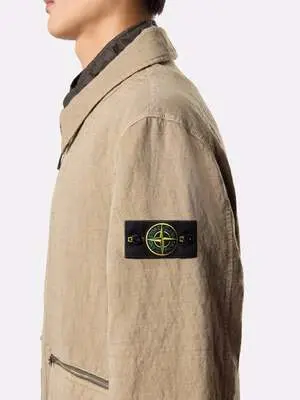 Stone Island Diagonal Cotton Wool Field Jacket