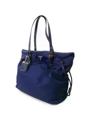 Prada Buckle-detail Tote Bag