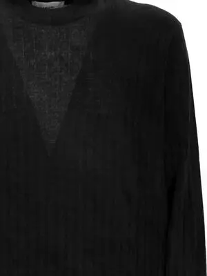 LARDINI Ribbed-knit Sweater