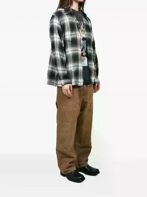 BOW WOW Double-knee Aged-effect Trousers